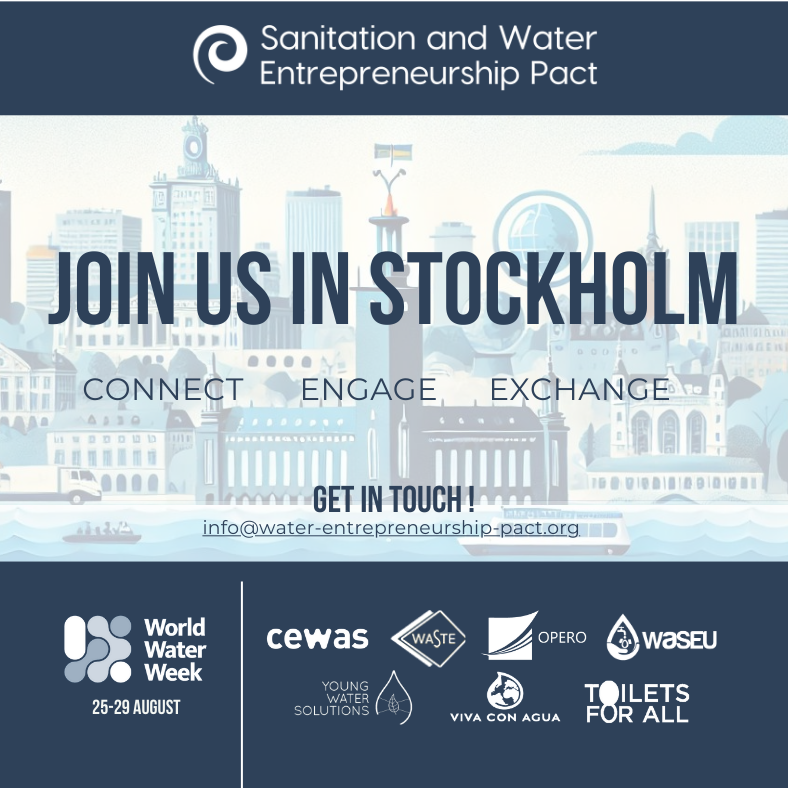 Water and Sanitation Entrepreneurship at Stockholm World Water Week ...